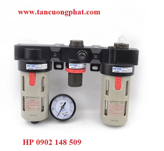 Bộ lọc 3 khí nén Airtac BC3000 BC4000 - Thiết bị khí nén Airtac - Sản phẩm -Tân Cường Phát